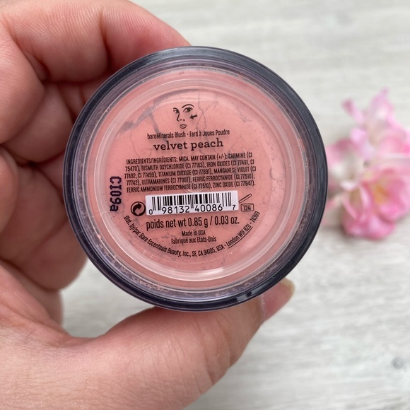 bareMinerals | Makeup | Bare Minerals Velvet Peach Loose Powder Blush ...